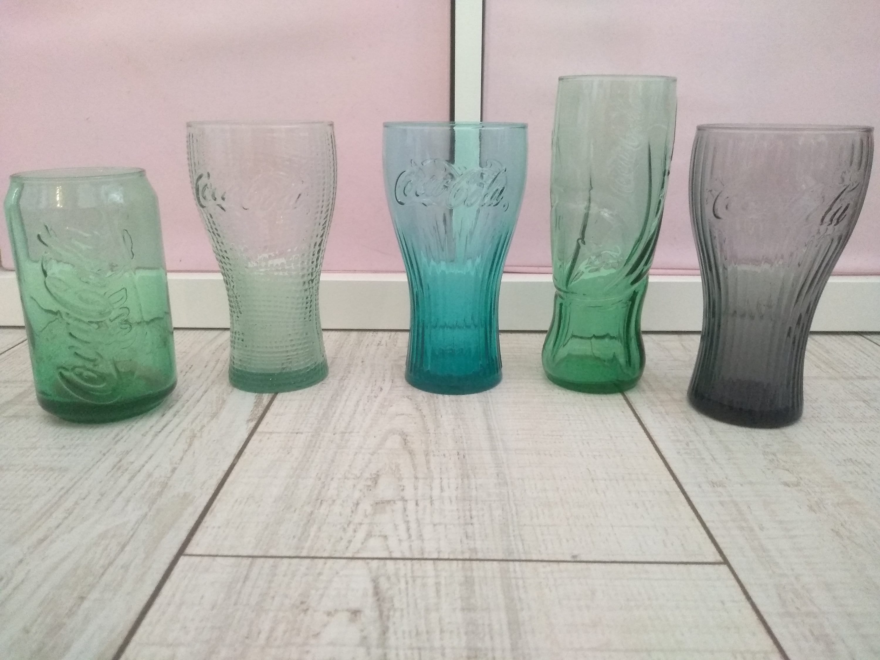 Glass of Coca Cola, Glass, Coca-cola Mcdonald's, Drinking Glass Lot of ...