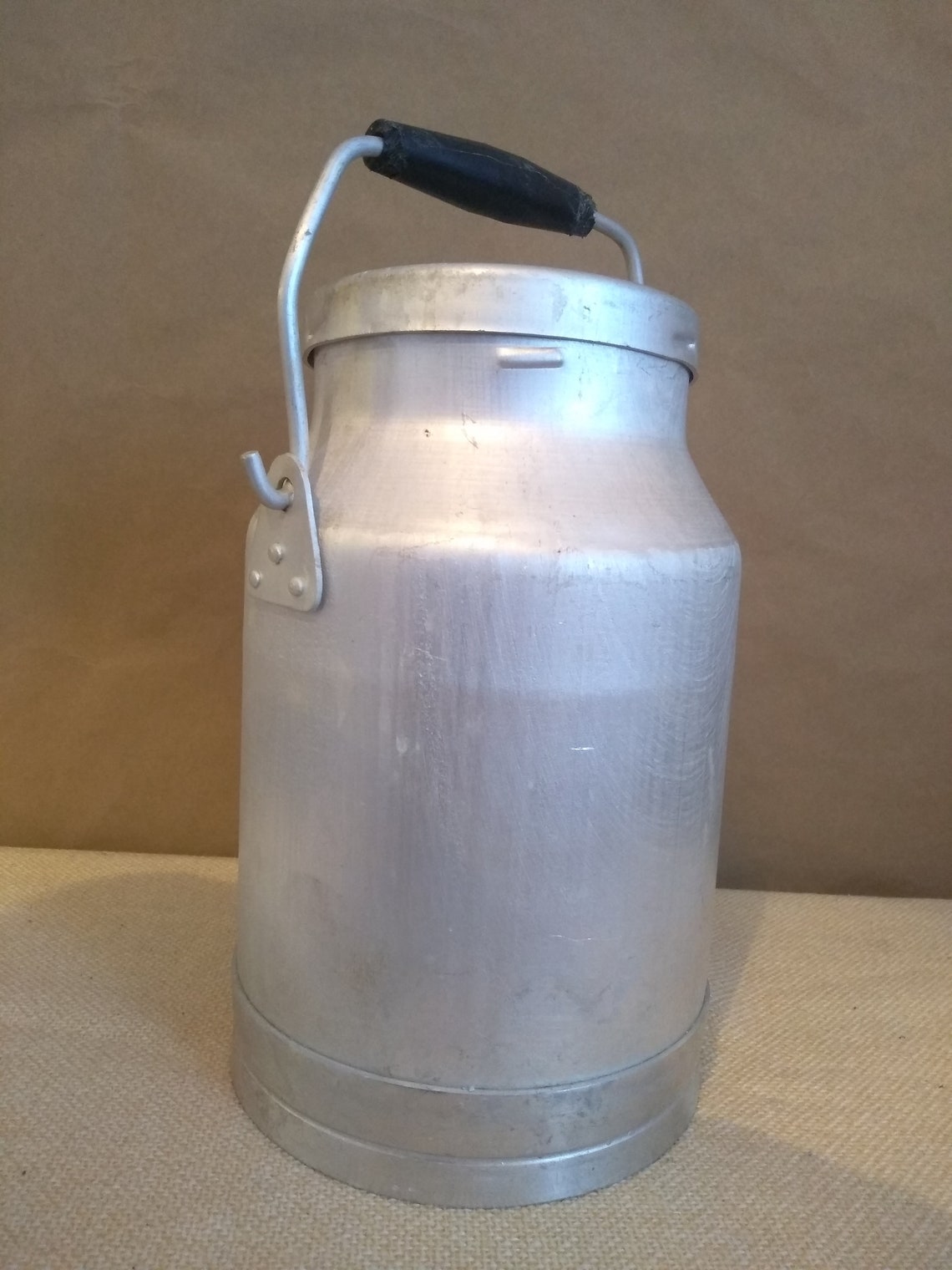 Vintage Milk Container Food Carrier Aluminum Milk Canister - Etsy