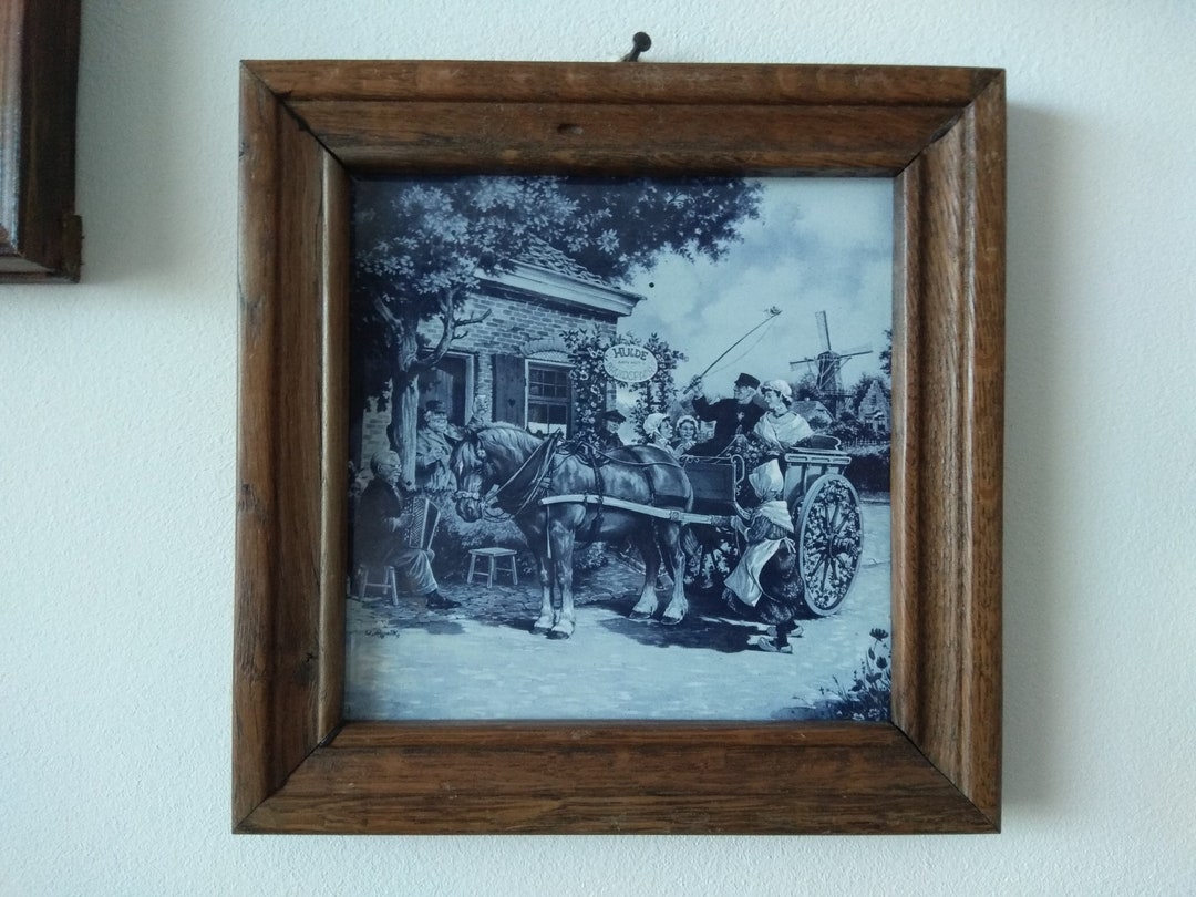 Mosa Tile, Mosa Ceramic Paintings, Picture, Holland, Framed Mosa Tiles ...