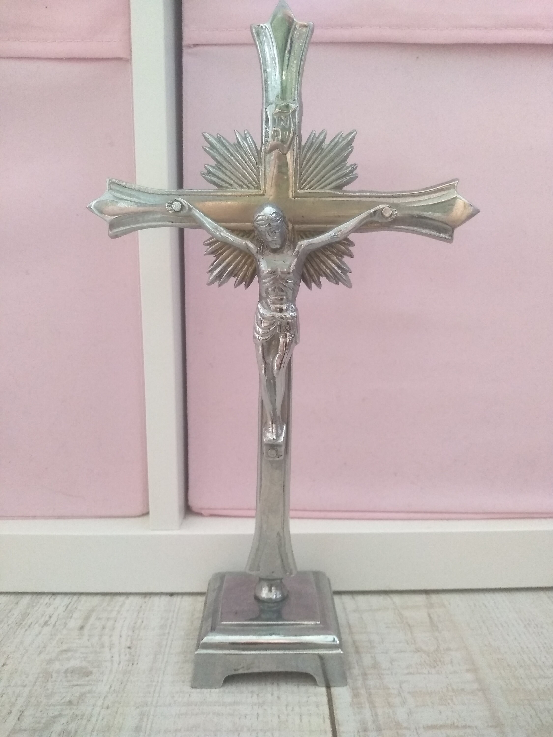 Metal Cross, Cross Decor Wall Hanging Religious Crucifix, Antique ...