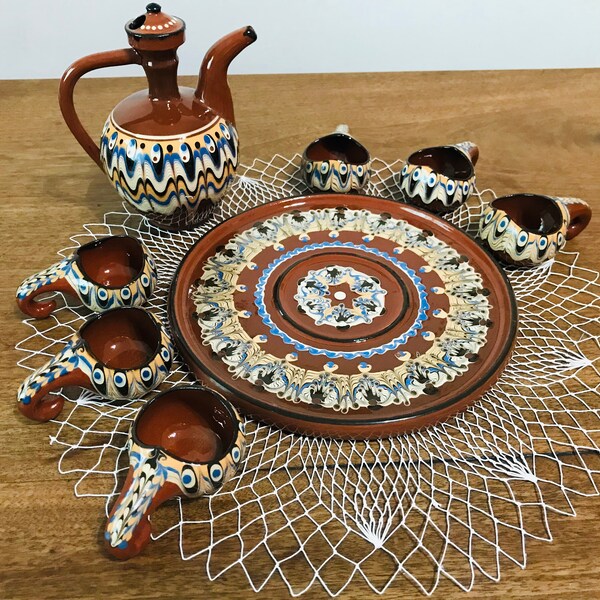 Bulgarian Tea Set - Etsy UK