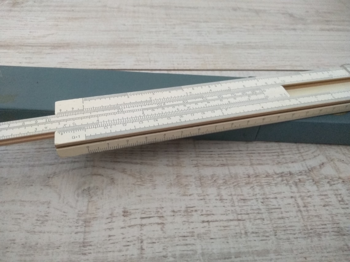 Vintage Logarithmic Ruler Old USSR Ruler Logarithmic USSR - Etsy