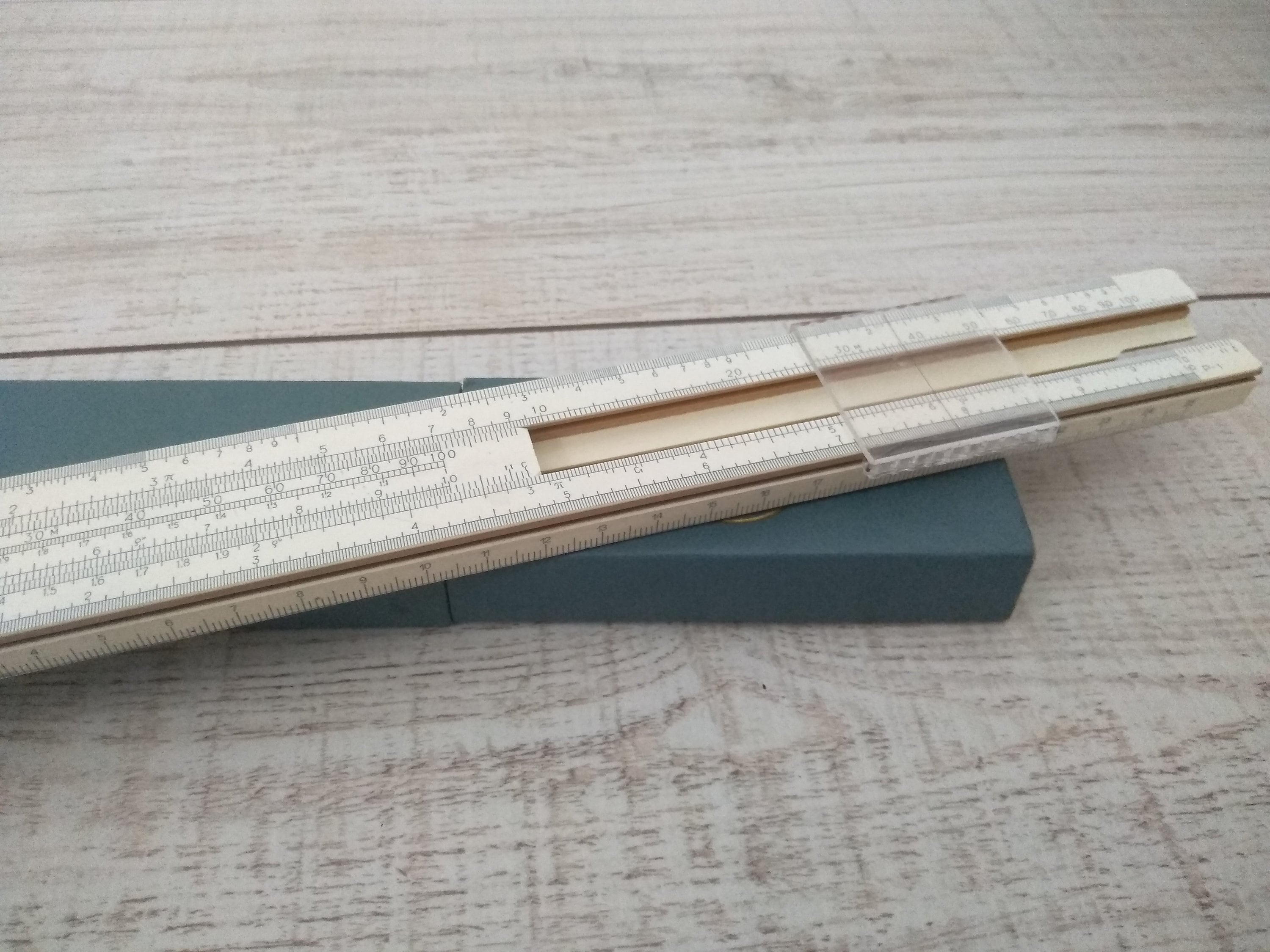 Vintage Logarithmic Ruler, Old USSR Ruler Logarithmic, USSR Analog ...