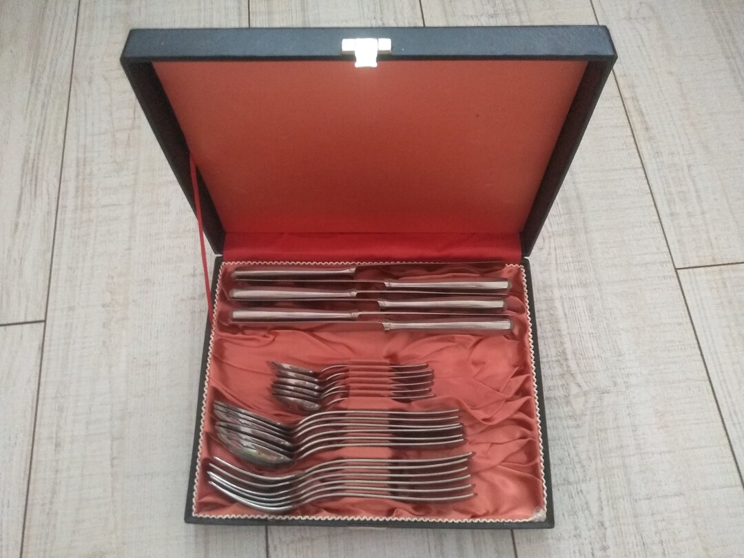 Set of Spoons, Forks and Knives, Rostfrei - Etsy