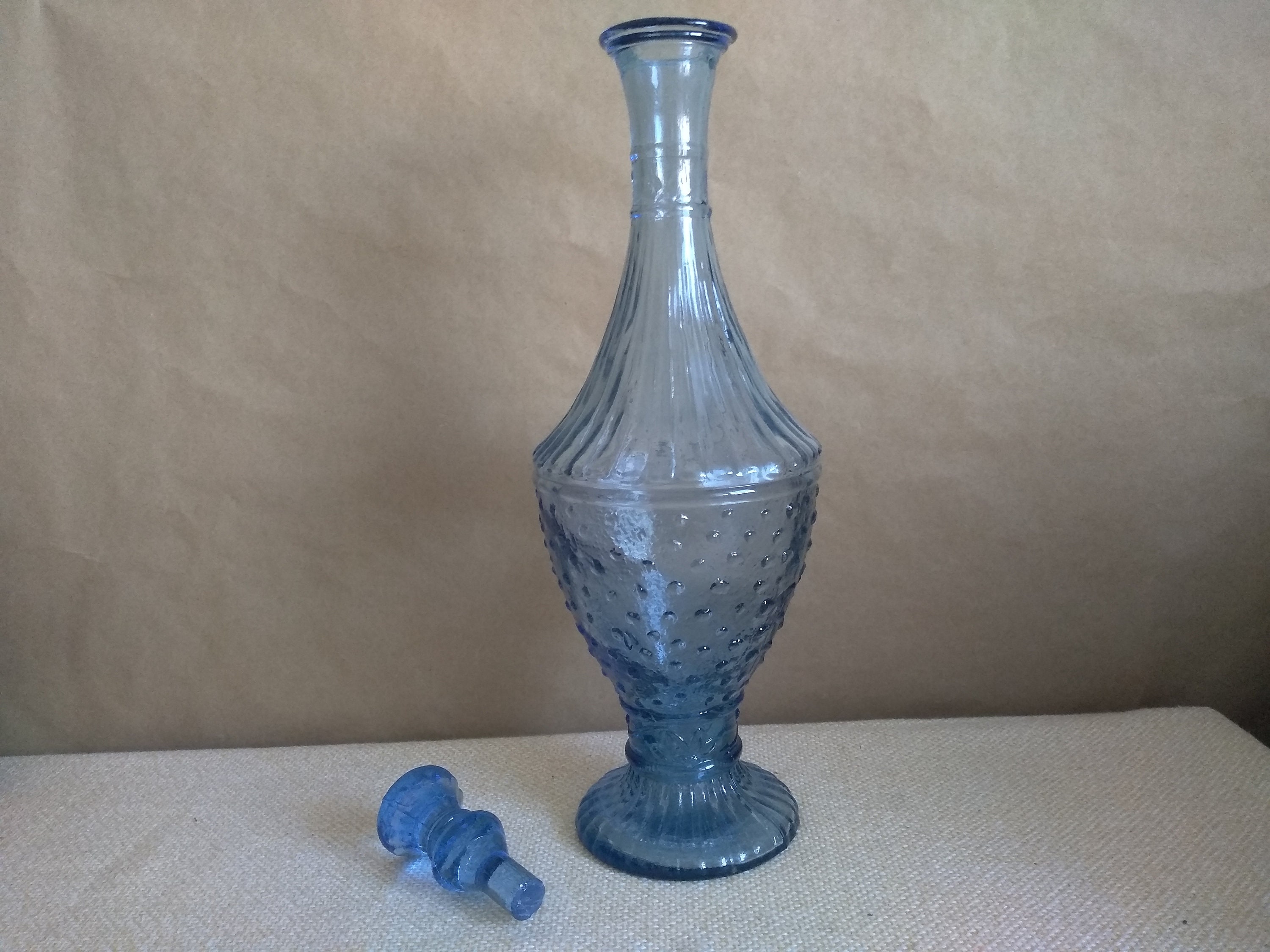 Old Carafe for Water Vintage Carafe Glass Bottle Old Glass - Etsy Finland