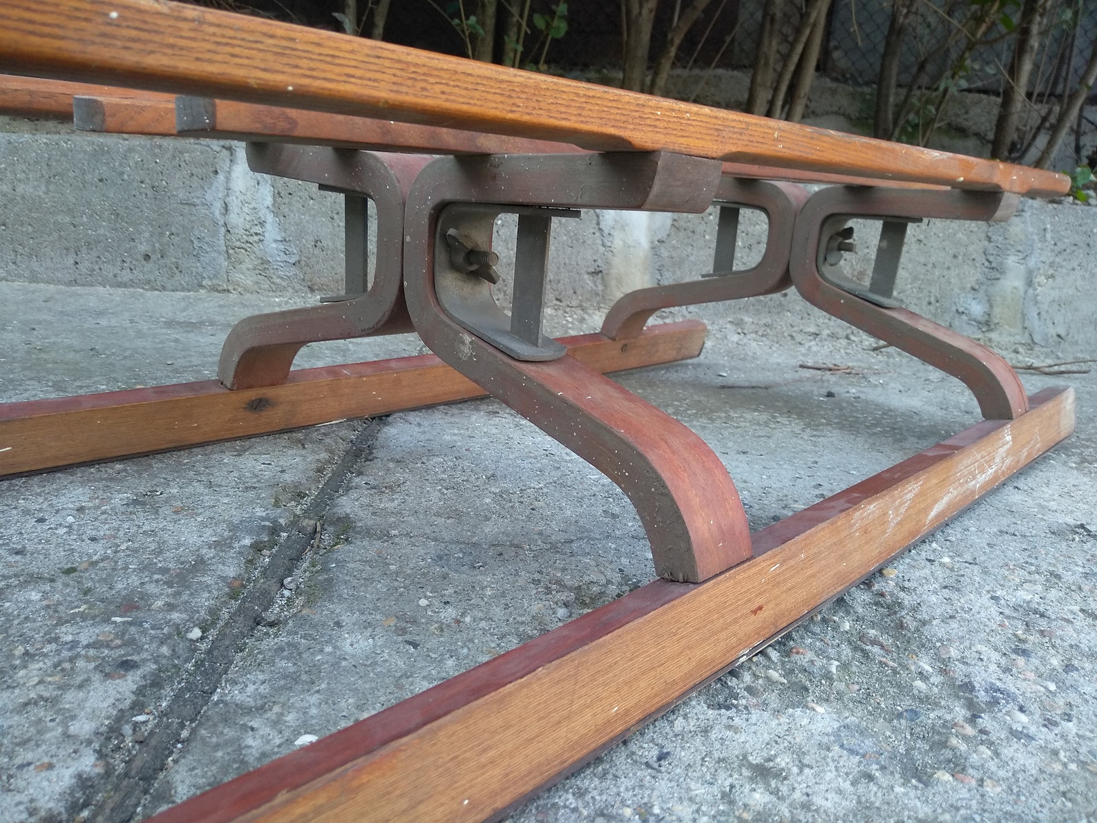 Antique Childs Sled, Childs Sled, Wooden Sled for Children, Antique ...