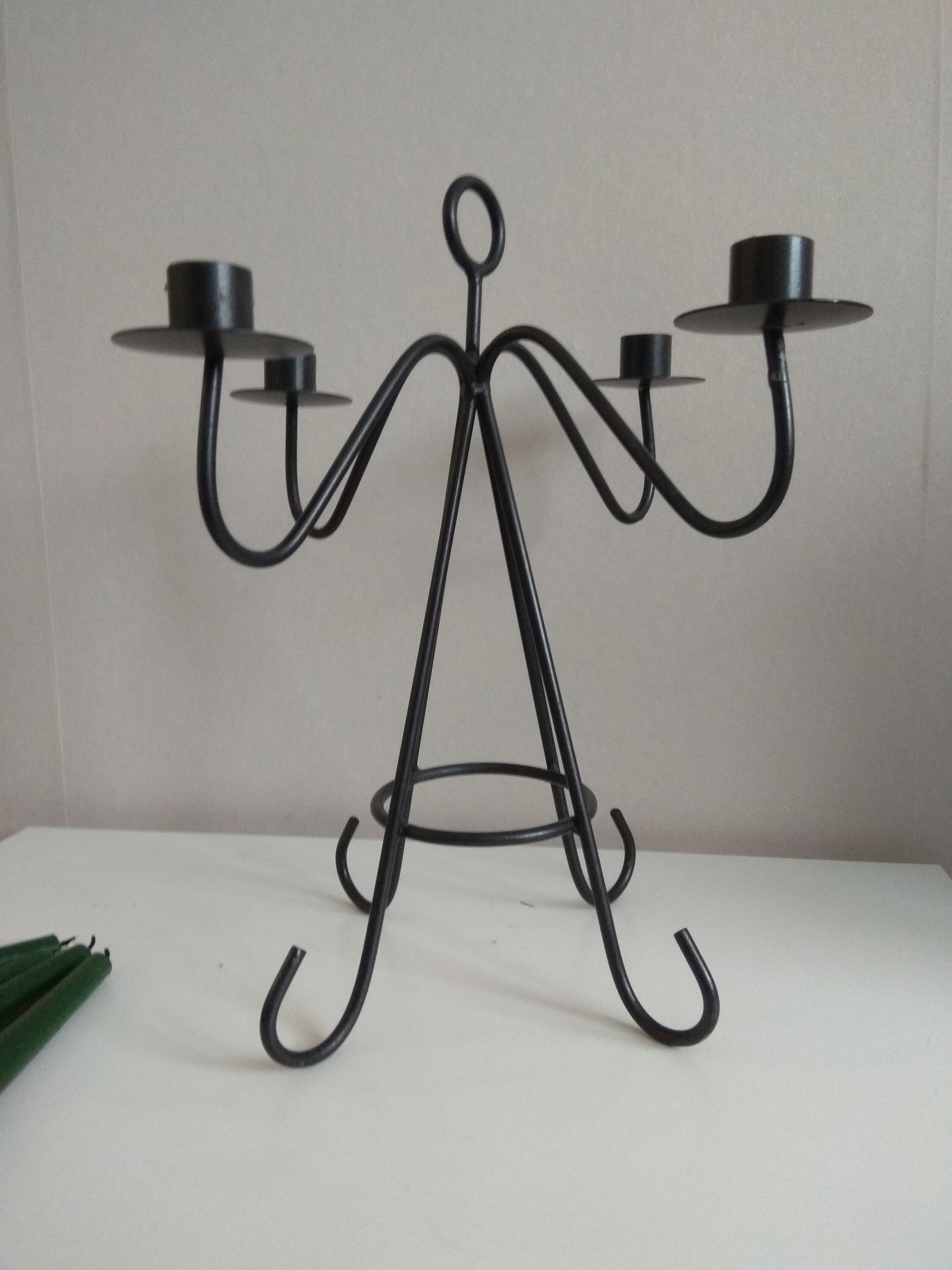 Vintage Candlestick, Candlestick Metal, Metal Decoration, Candlestick ...