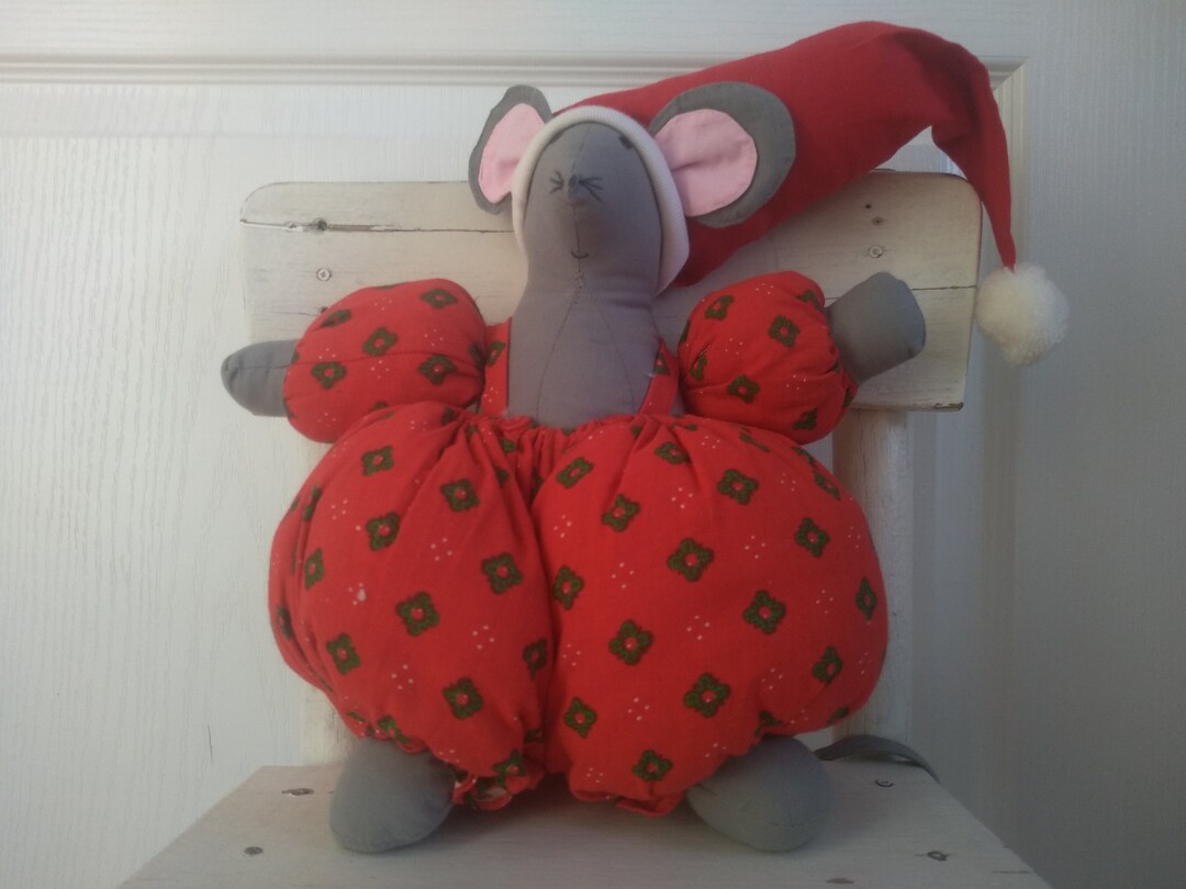 Vintage Rag Doll, Rag Mouse, Rag Doll, Rag Toy, Handmade, Fabric Doll ...