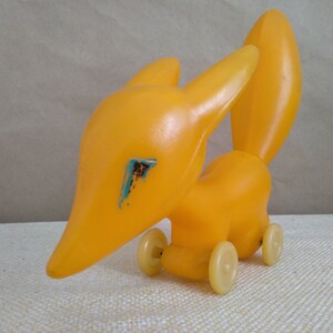 Old Plastic Toy, Vintage Toy, Vintage FOX, Plastic Fox - Etsy