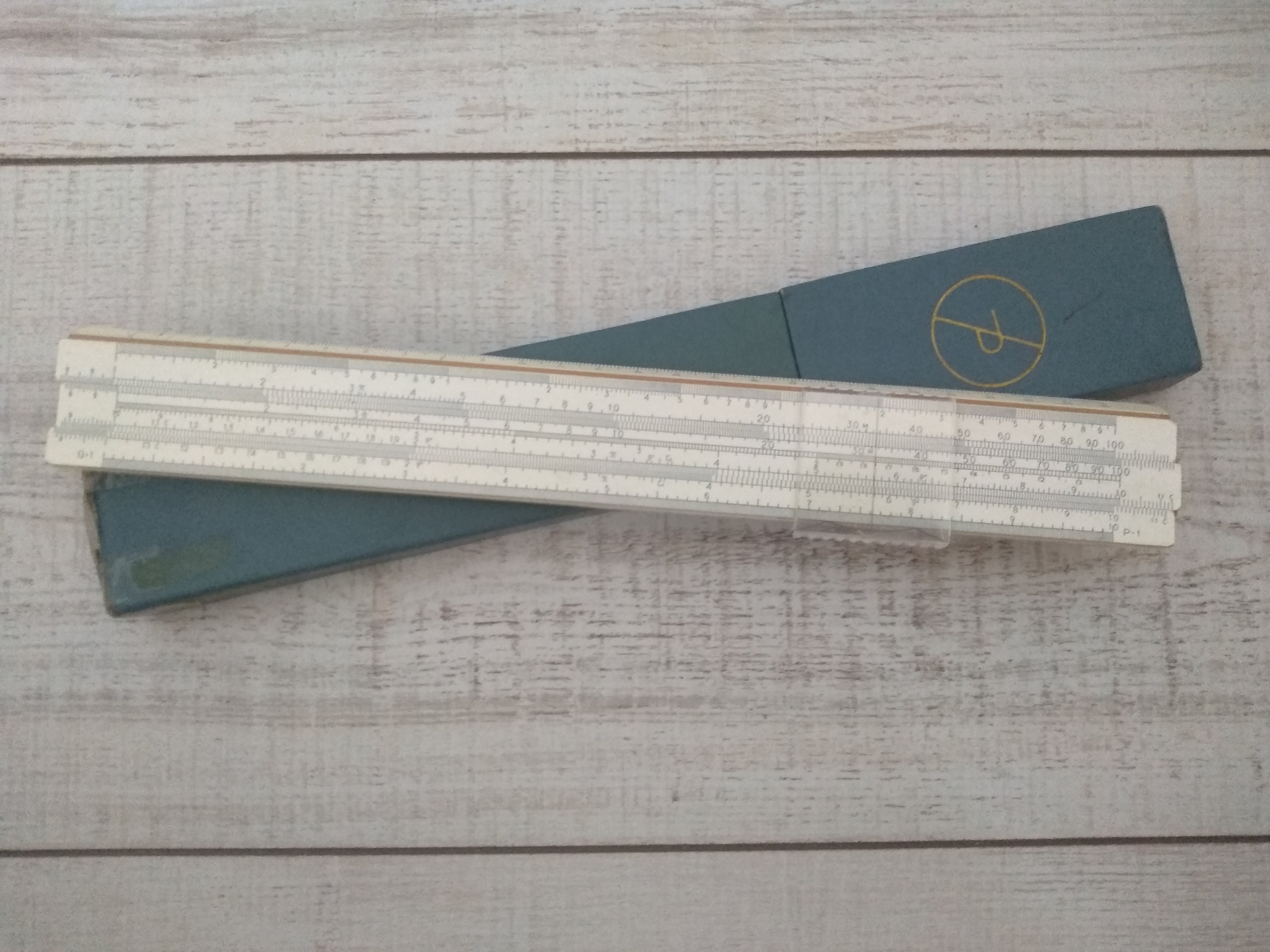Vintage Logarithmic Ruler, Old USSR Ruler Logarithmic, USSR Analog ...