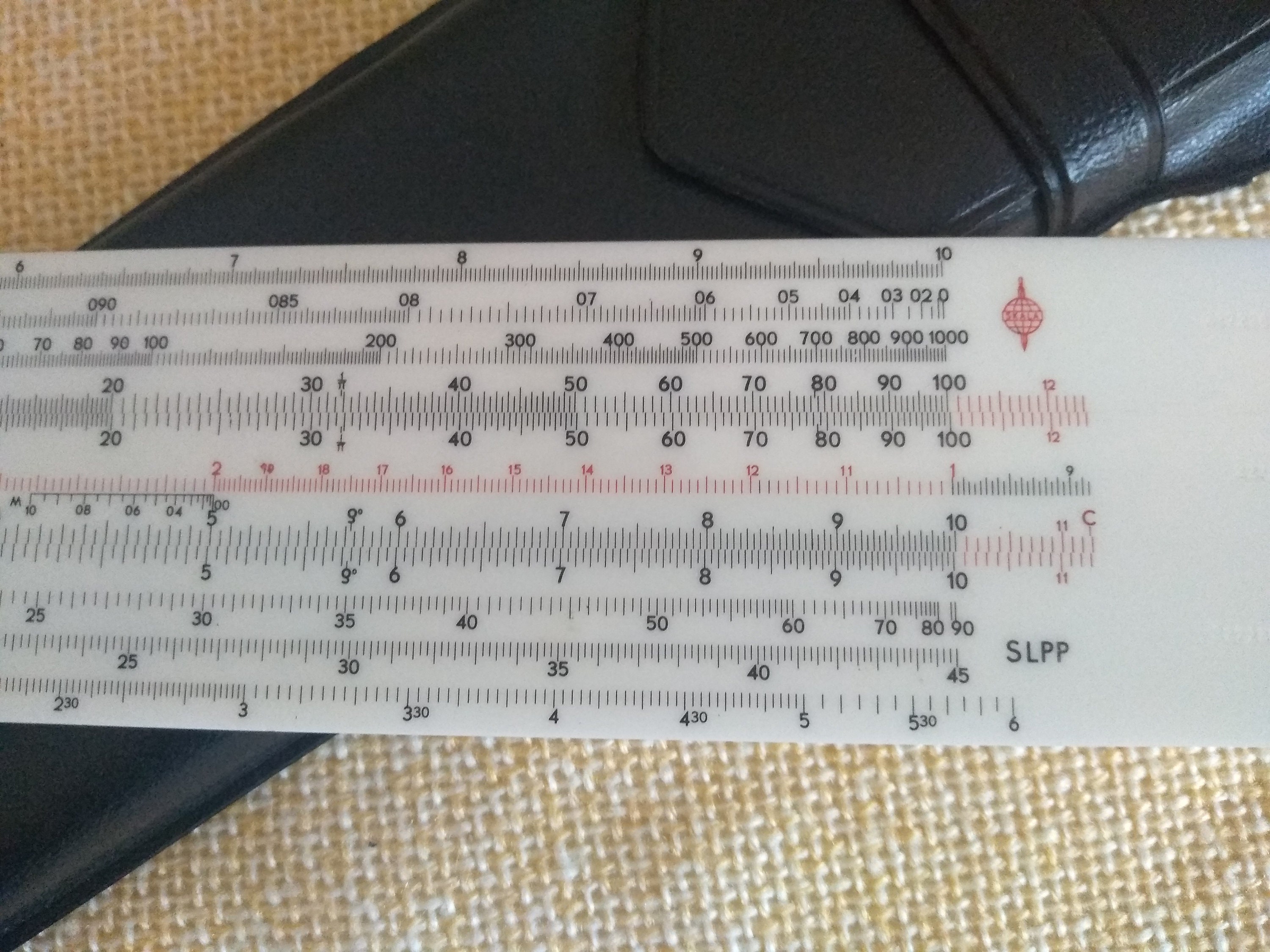 Vintage Logarithmic Ruler, Logarithmic Ruler, Architect Tool Map - Etsy