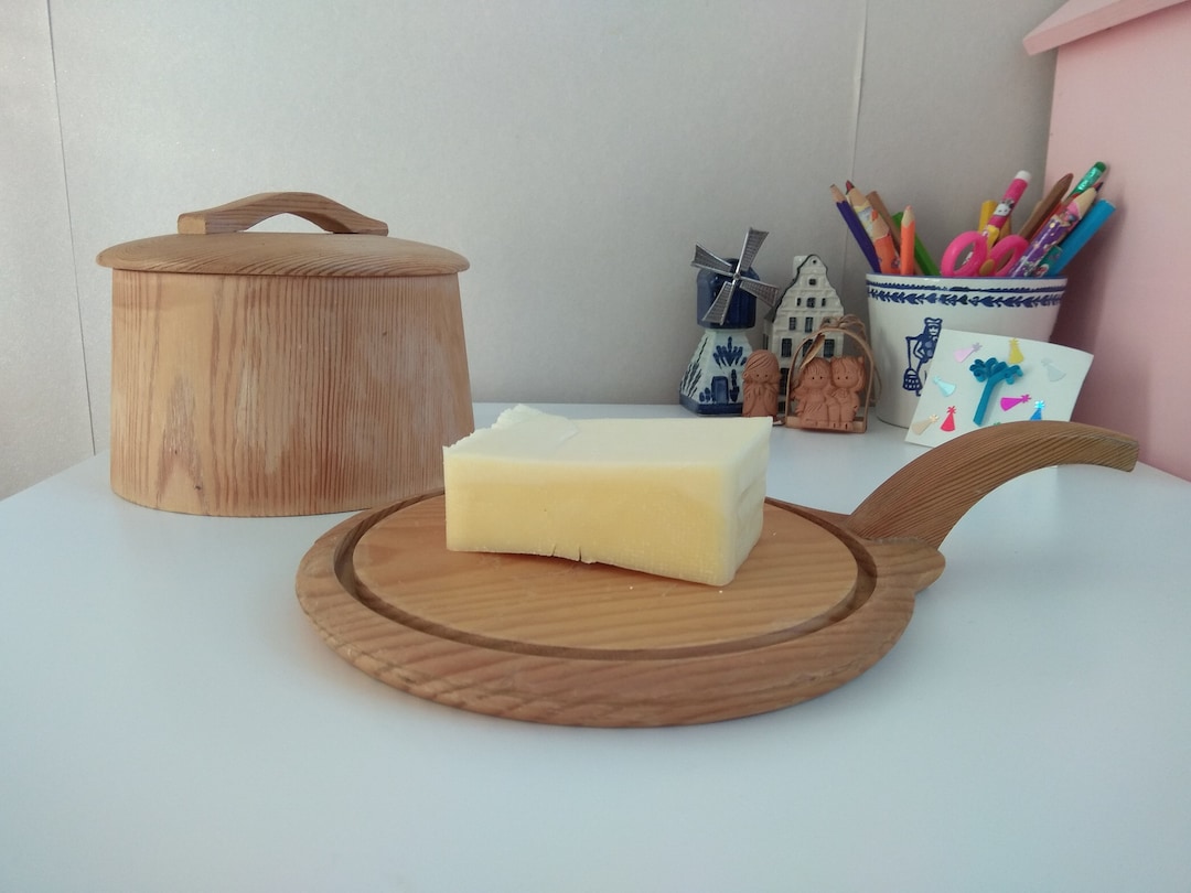 Vintage Cheese Box, Old Yellow Cheese Box, Sausage Box, Wooden Box ...
