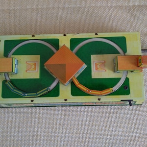 Vintage Sheet Metal Toy, Metal Toy, USSR Toy, Toy From 60's, Train Toy ...