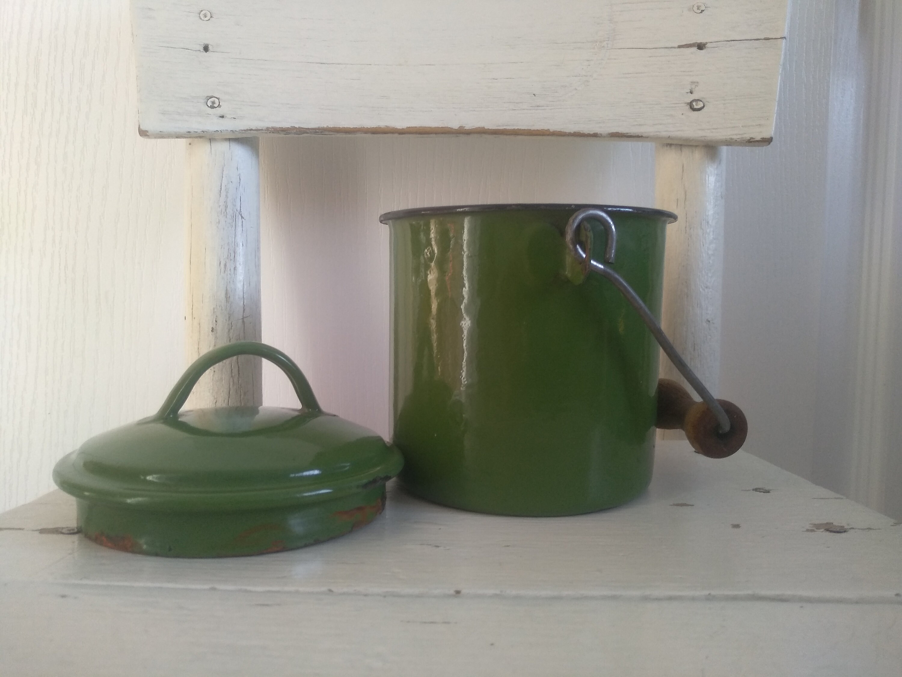 Vintage Milk Container Food Carrier Enamel Milk Canister - Etsy