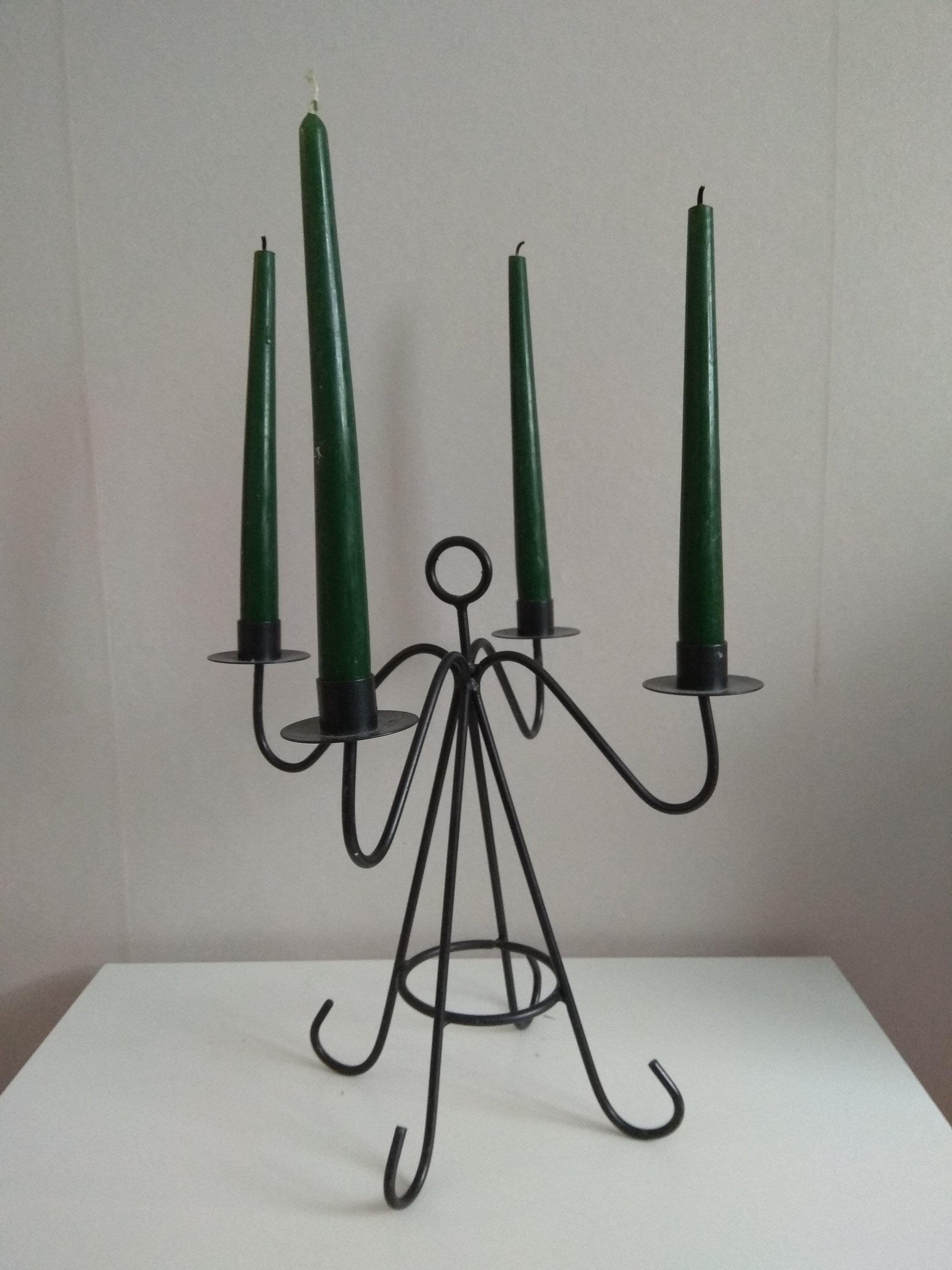 Vintage Candlestick, Candlestick Metal, Metal Decoration, Candlestick ...