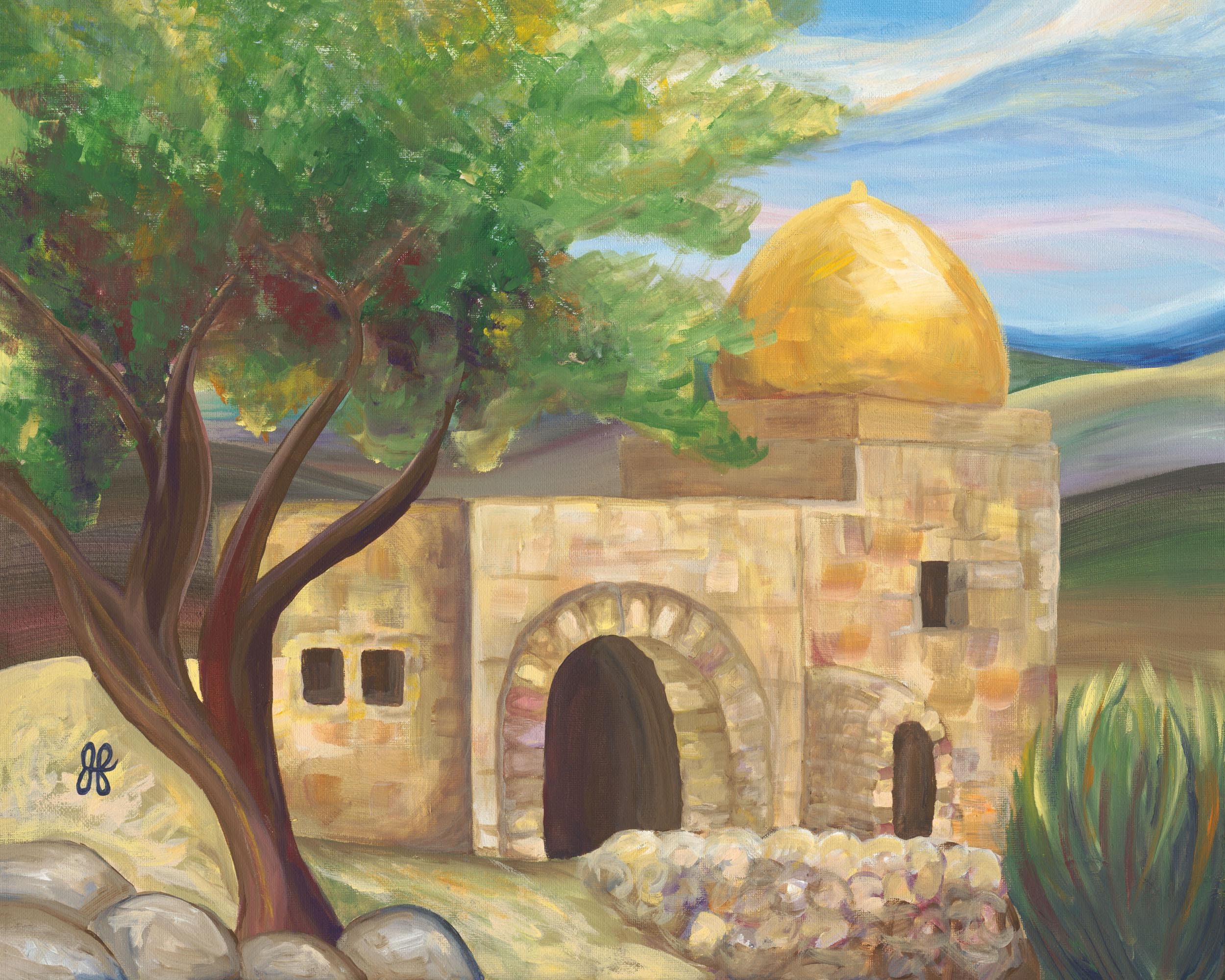 Tomb of Rachel Painting – Kever Rochel Jewish Art Print - Etsy