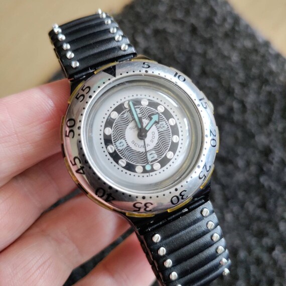 rare vintage swatch watch - Gem