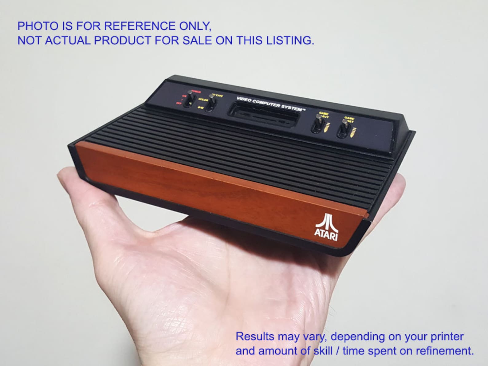 3D Printable, Digital STL Files for Classic Mini Atari 2600 Replica ...