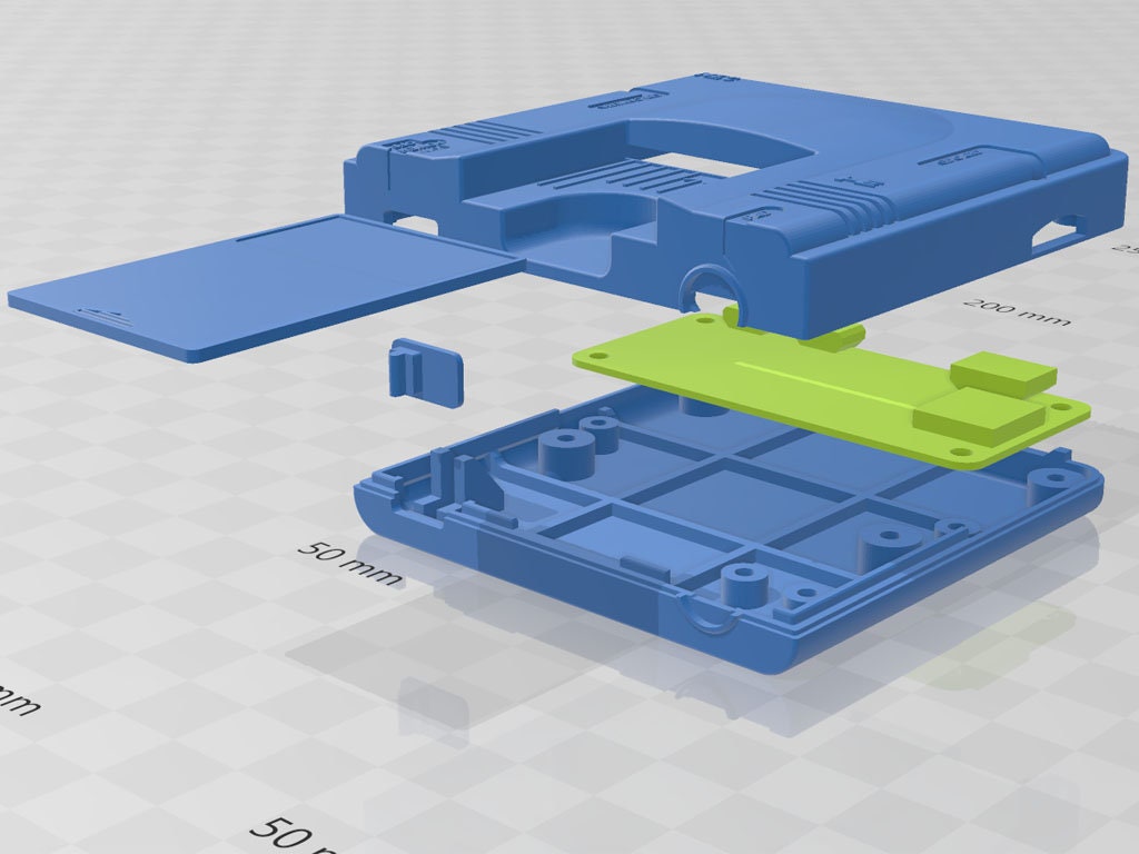 3D Printable, Digital STL Files for Mini PC Engine Replica. May Be Used ...