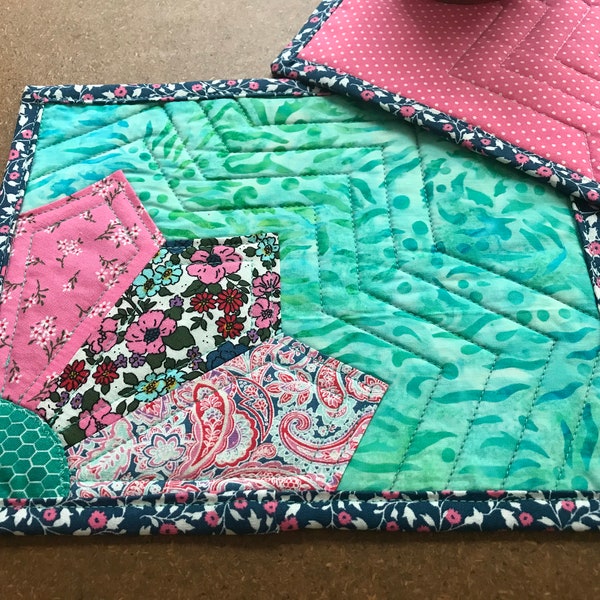 Fabric Mug Rug - Etsy