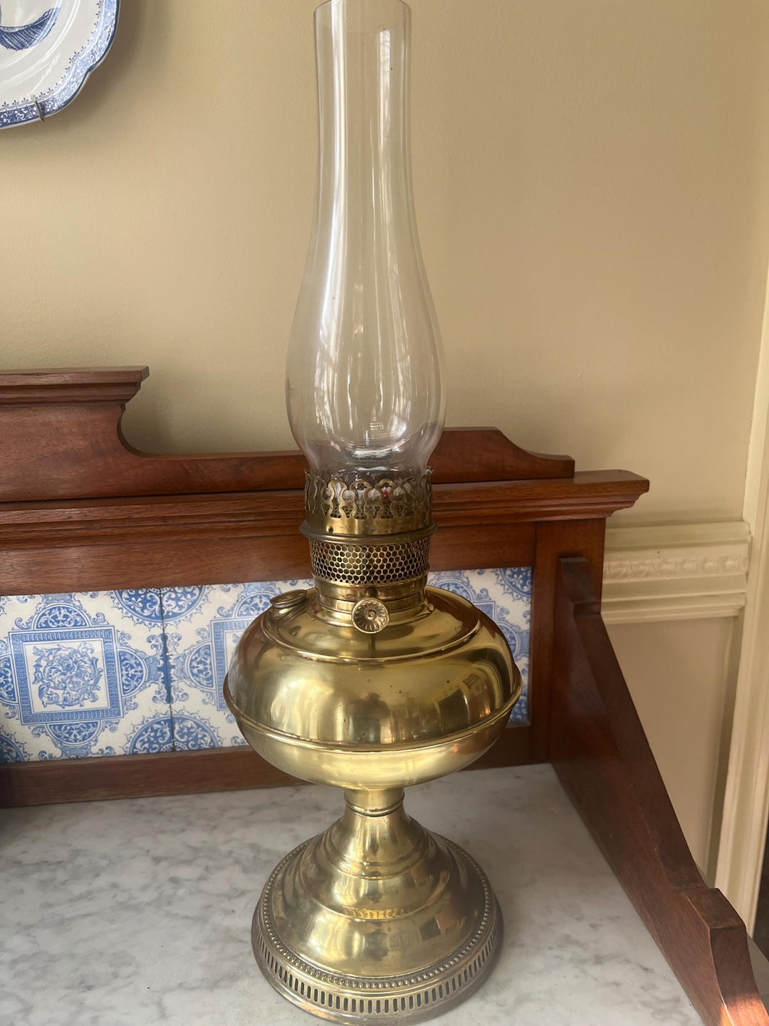 Standard Oil Company Classic "rayo" Center Draft Oil Lamp Item 415 - Etsy
