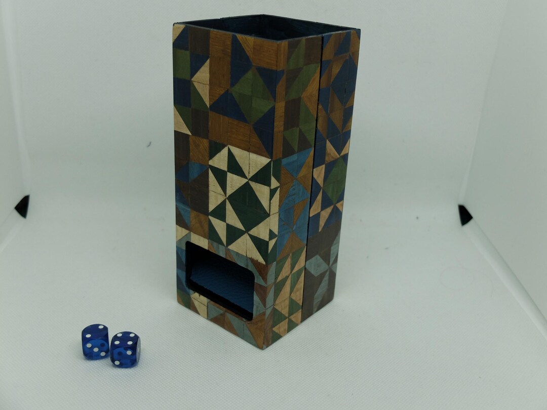 Hand Veneered Baffle Box for Backgammon - Etsy