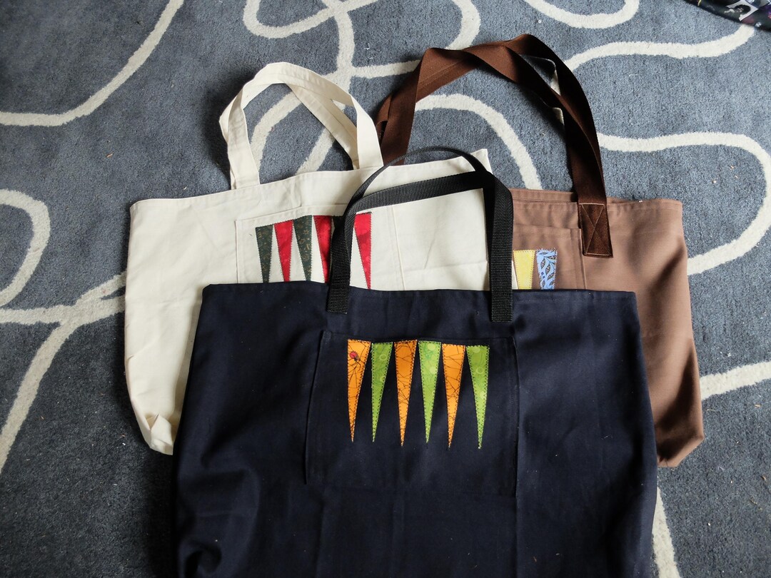 Backgammon Tote Bags, Larger Size - Etsy