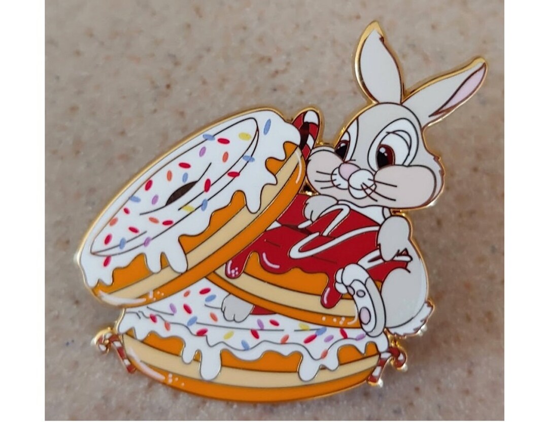Fantasy Pin - Disney Thumper With Christmas Cookies Donuts Macaroons ...