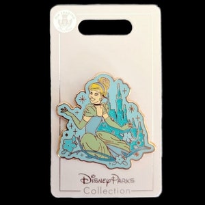 Disney Pin Disney Glitter Sparkle Castle Princess Cinderella - Etsy