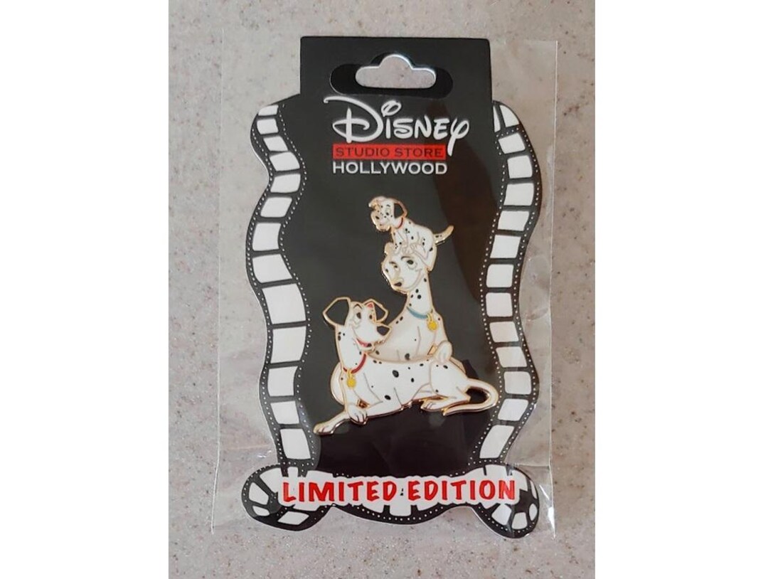 Disney Trading Pin DSSH Patch Perdita and Pongo 101 Dalmatians Film ...