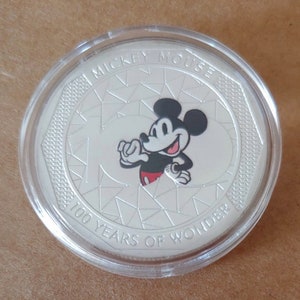 Disney Medallion Coin Collective Series Mickey Mouse 100 Years of ...