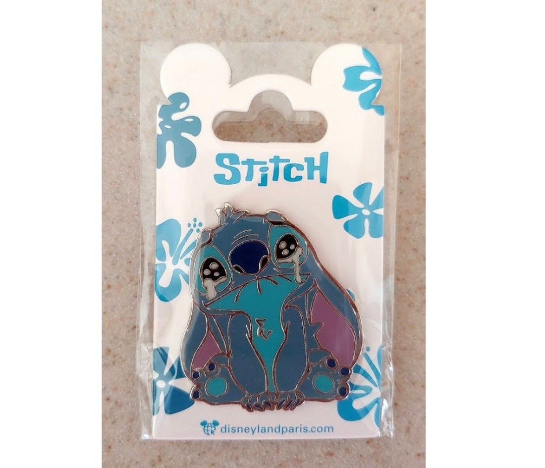 Disney Pin - DLP - Stitch Feeling Sad and Crying - Etsy