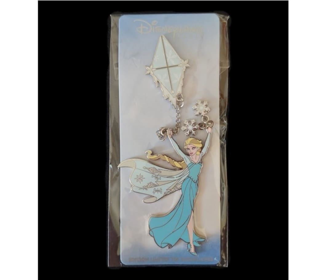 Disney Pin - DLP - Elsa - Frozen - Flying a Kite LE 700 - Etsy