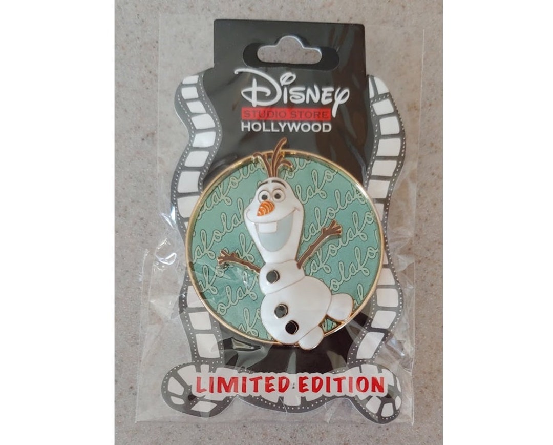 Disney Pin - D23 DSSH DSF - Cursive Cutie - Stained Glass Series - Olaf ...