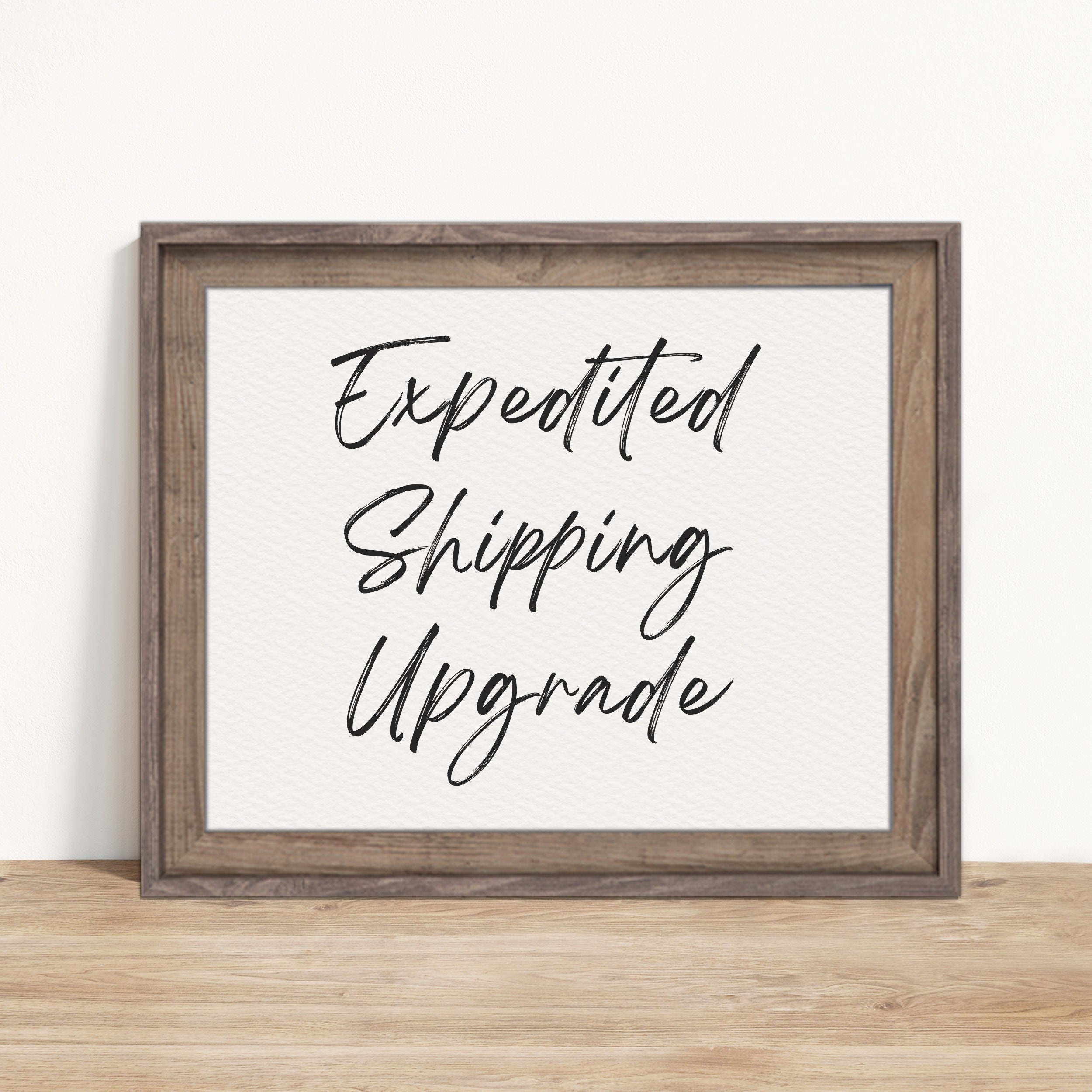 Expedited Shipping - Etsy