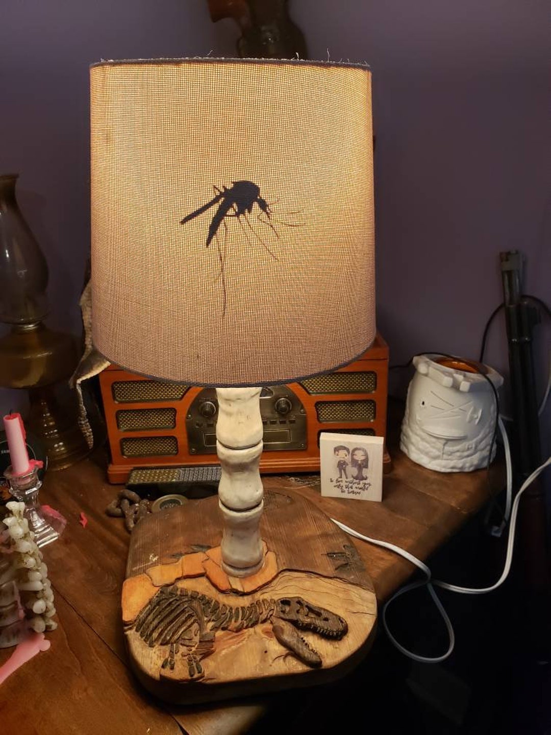 Jurassic Dinosaur Inspired Lamp - Etsy