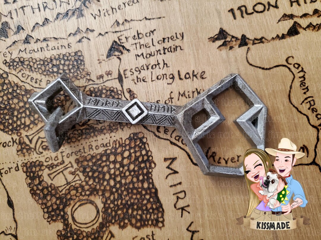 Key of Erebor 3D Printed Repilca - Etsy