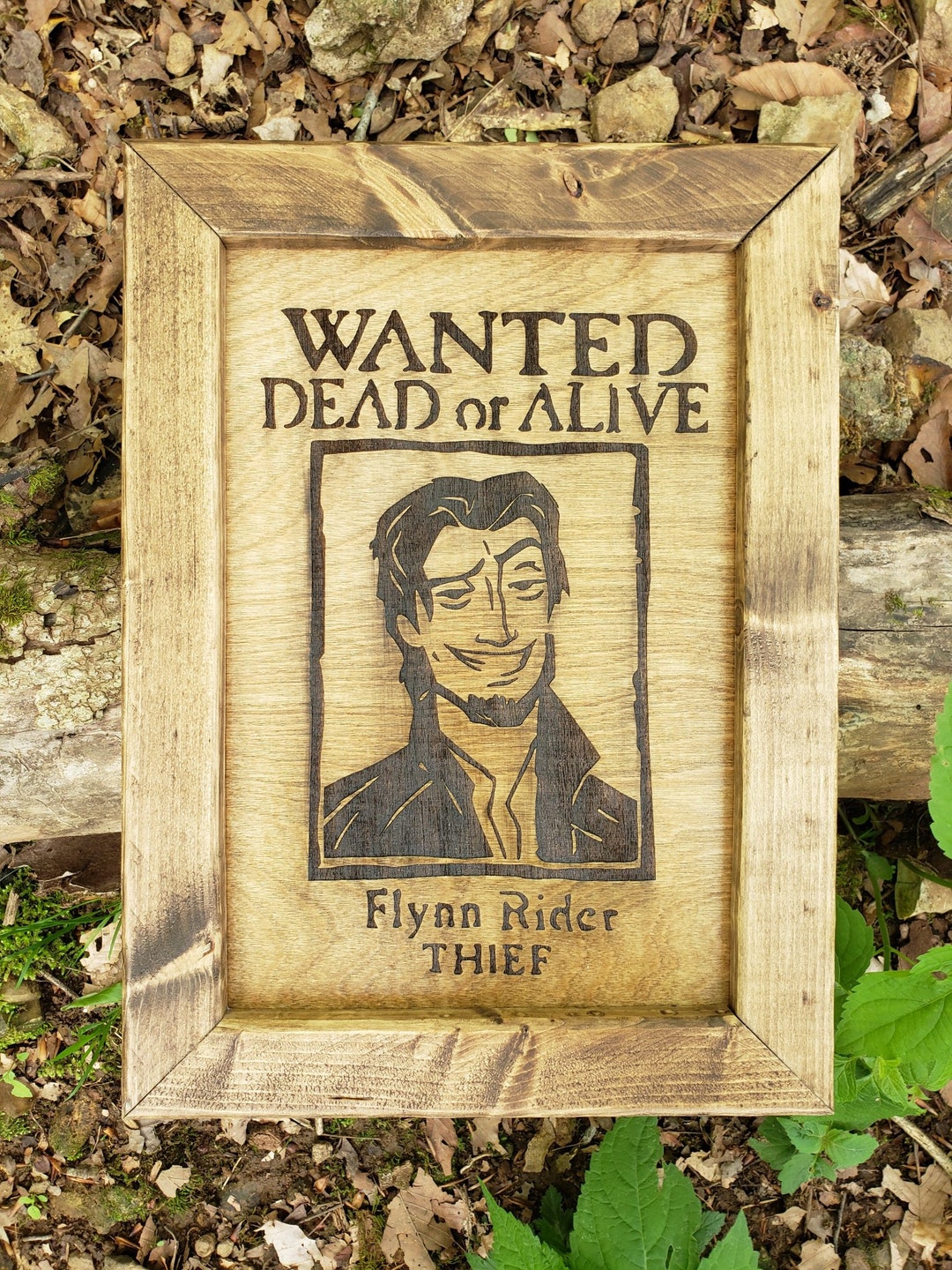 Wanted Flynn Poster - Laser Engraved Home Decor - Etsy Canada