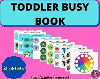 Preschool Binder Laminated - Etsy