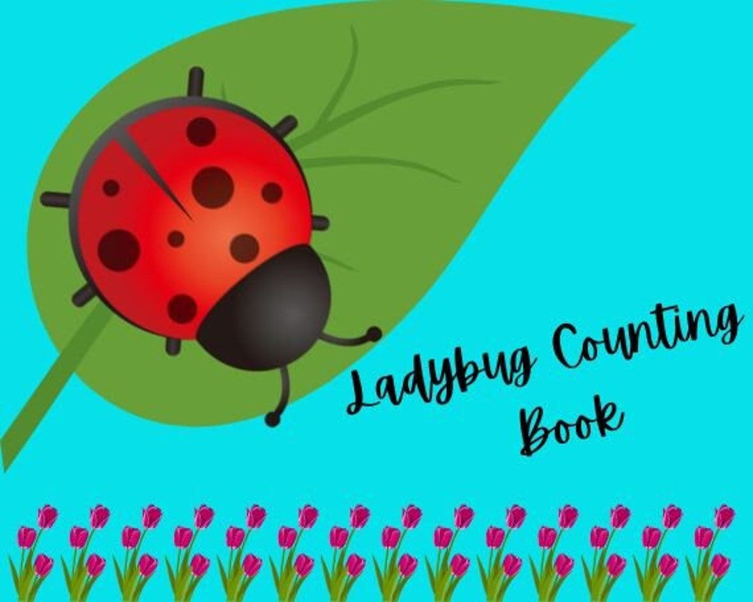 Ladybug Counting Book Counting Book for Kids Counting Busy Book Number ...