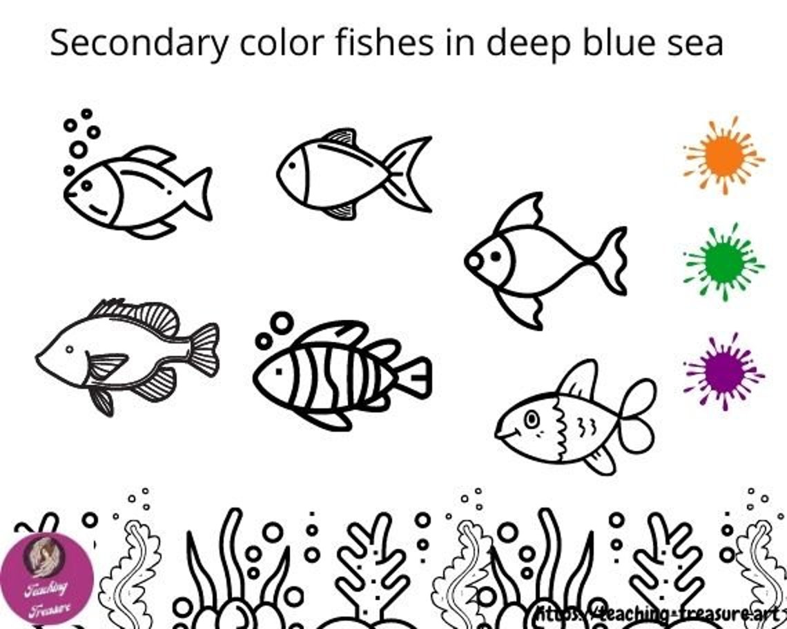 Secondary Colors Busy Binder of Colors Primary and Secondary Colors ...