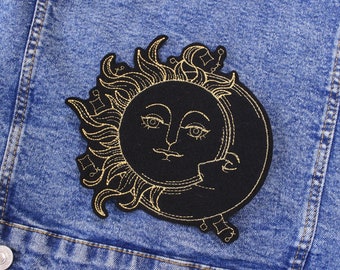 Sun and Moon Patch - Etsy