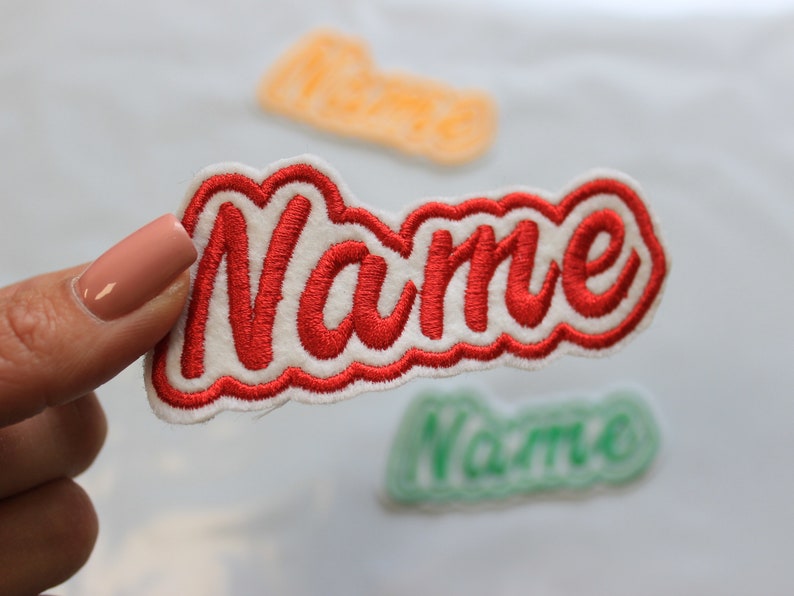 Embroidered Personalized Name or Word Patch / Iron on / Sew on - Etsy