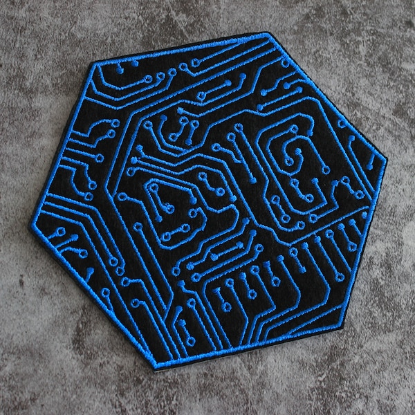 Hexagon Patch Svg - Etsy