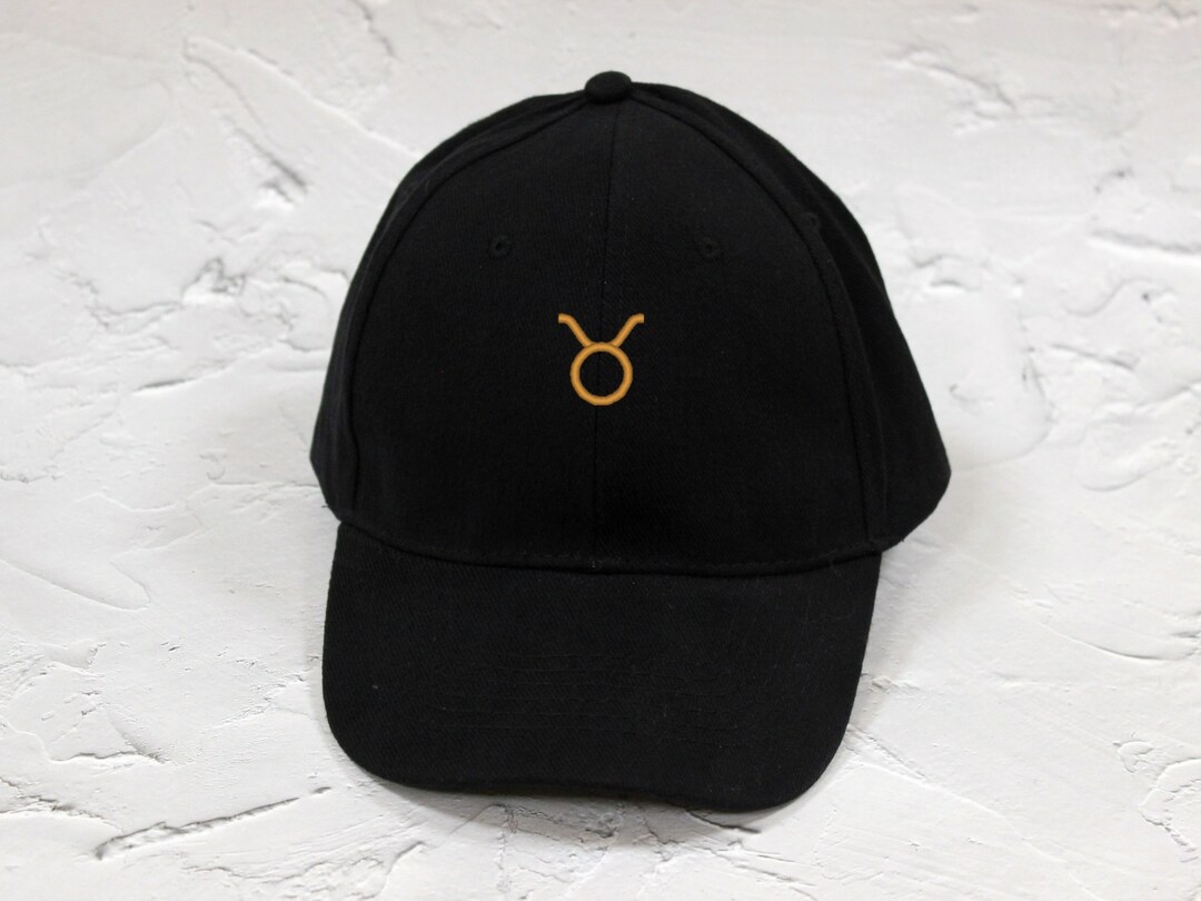 Zodiac Sign Cotton Baseball Cap / Embroidered Zodiac Hat / Summer Hat ...