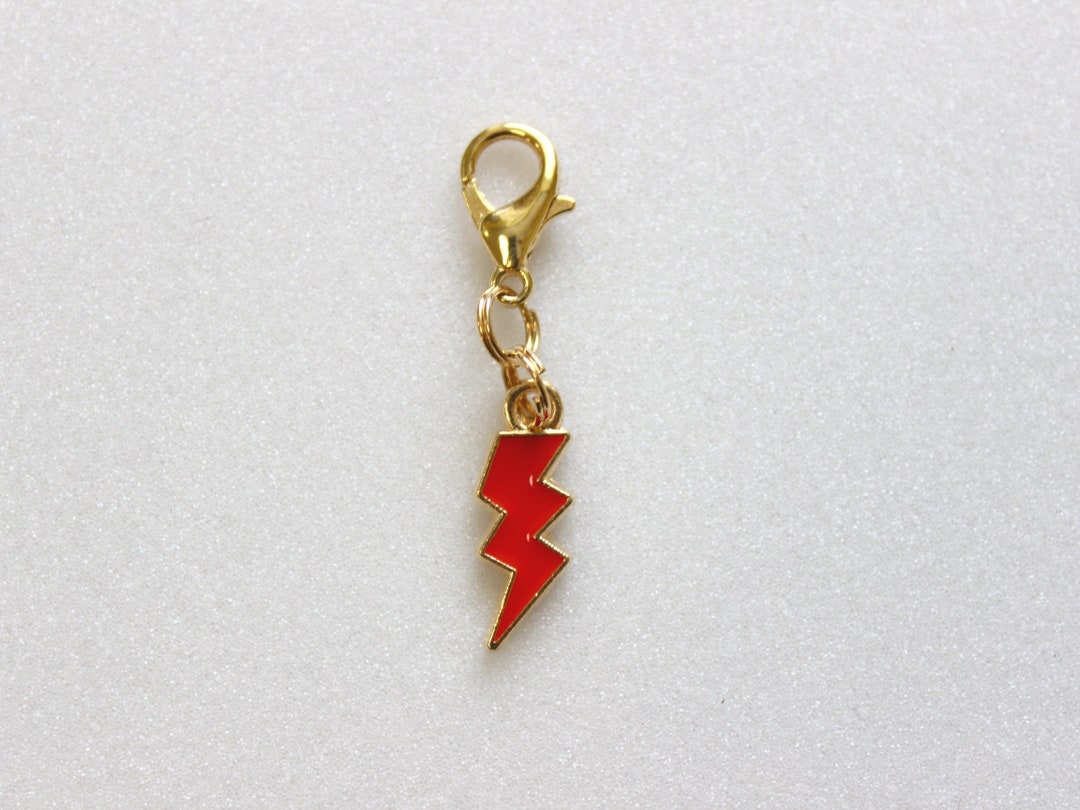 Lightning Charm / Add-on for a Bridle, Collar / Bracelet Charm ...