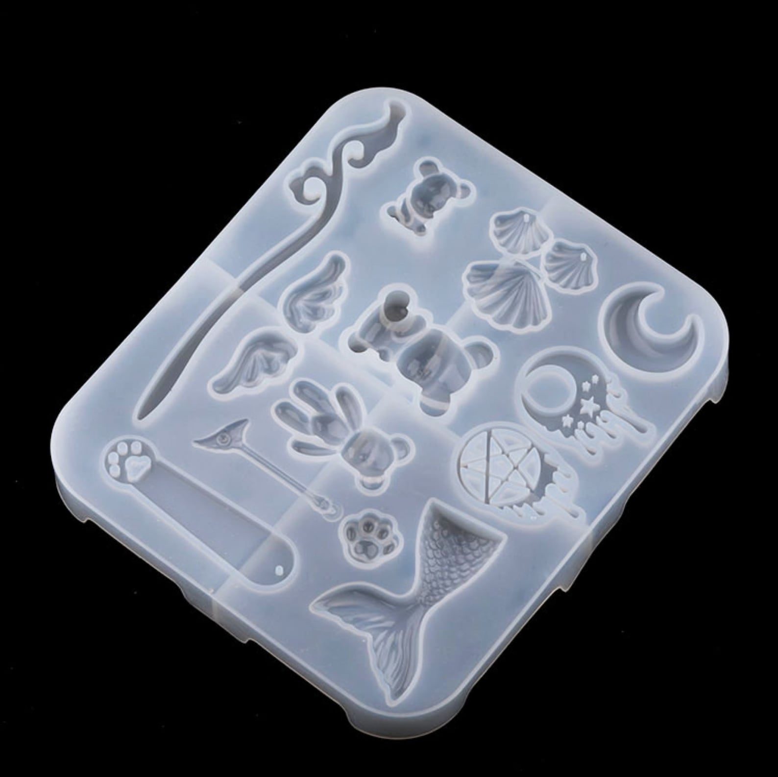 Cute Silicone Resin Mold for Ornaments Pendants Earrings - Etsy