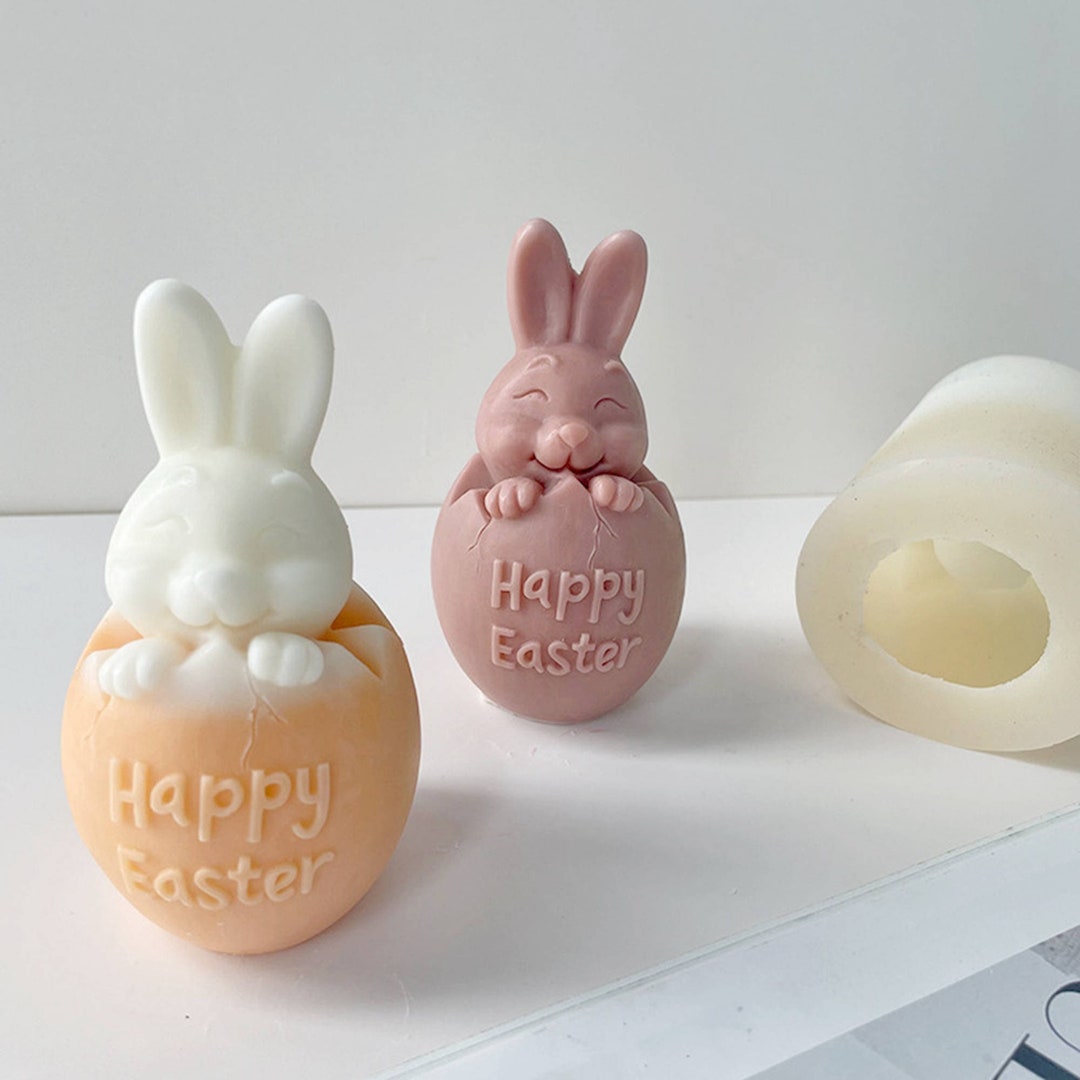 Easter Bunny Mold Silicone for Handmade Candles Resin - Etsy