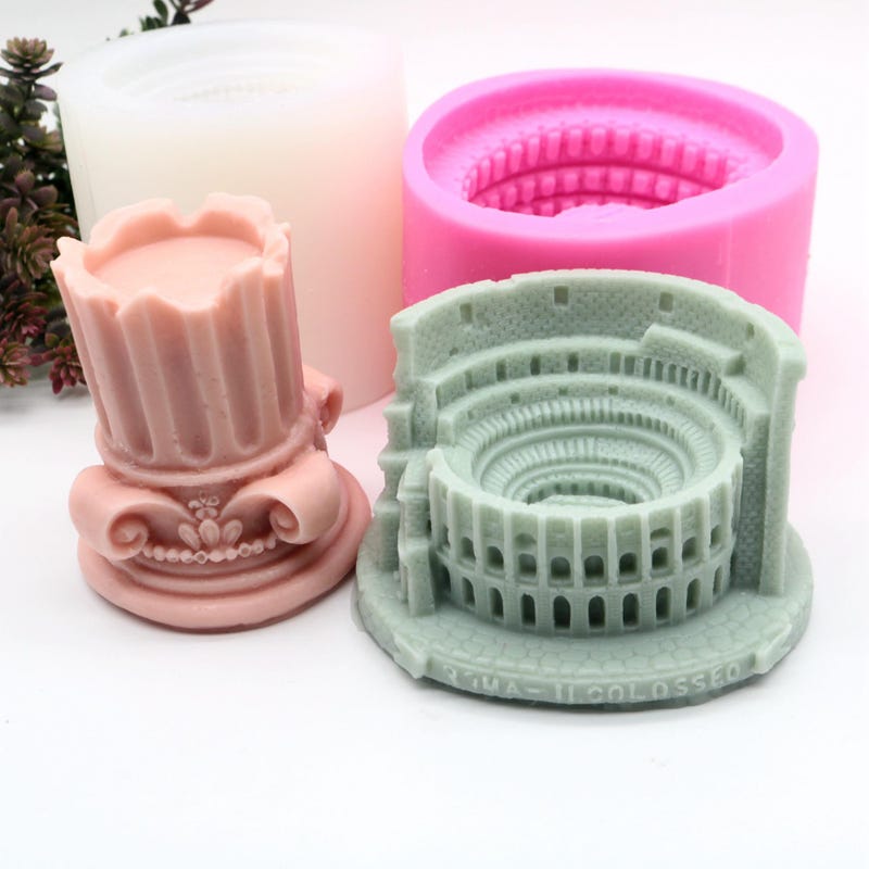 Roman Column Silicone Mold - Etsy