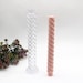 Plastic Taper Candle Molds Spiral Candles Church Wedding Candles Making ...